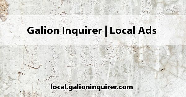 Galion Inquirer | Local Ads